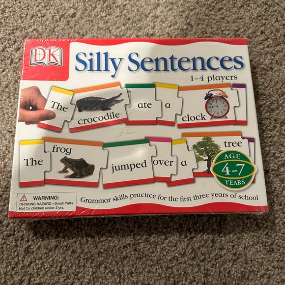DK | Toys | Nwts Dk Silly Sentences Game 25 Deal | Poshmark